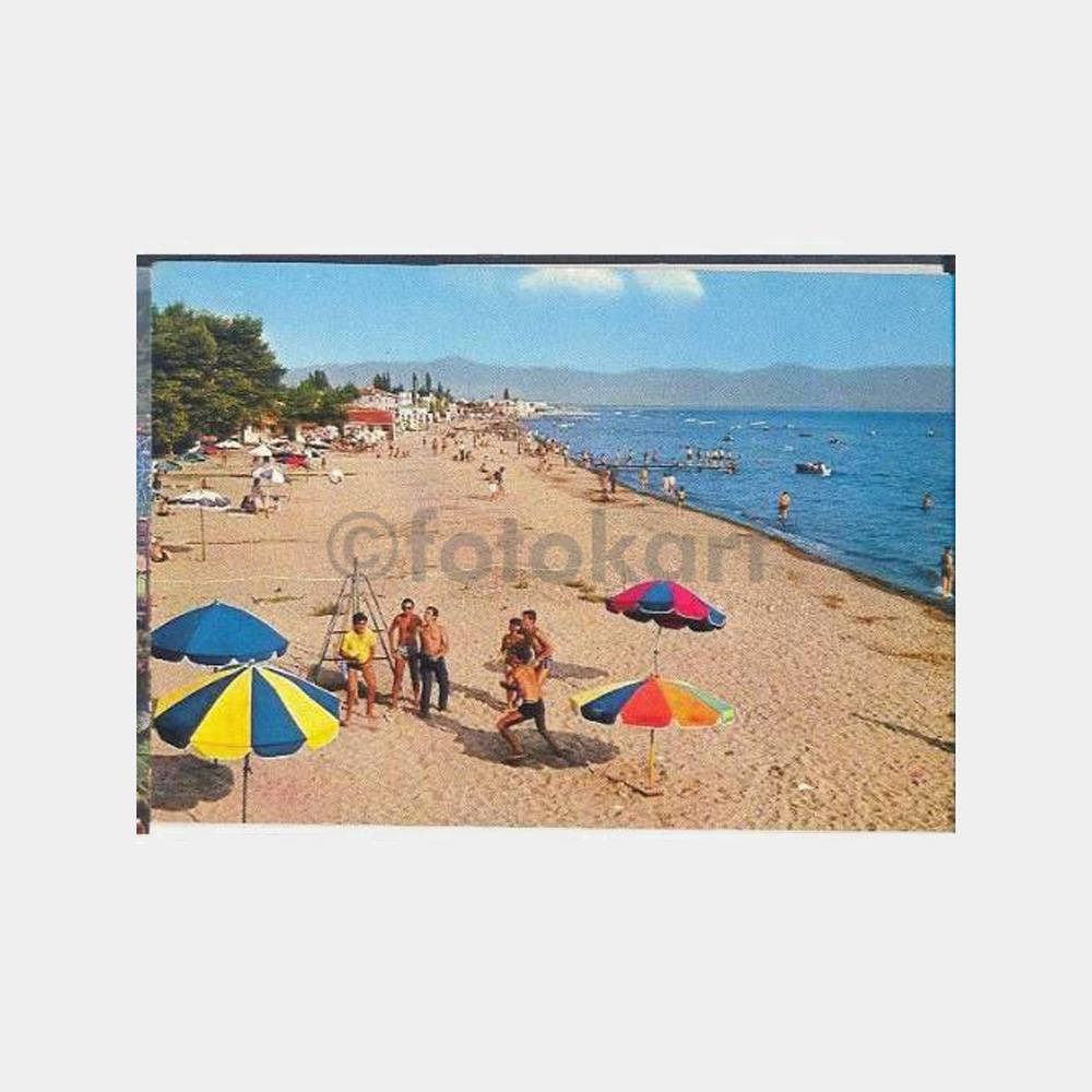 Edremit Akçay Plajları Görünüş Kartpostal | fotokart