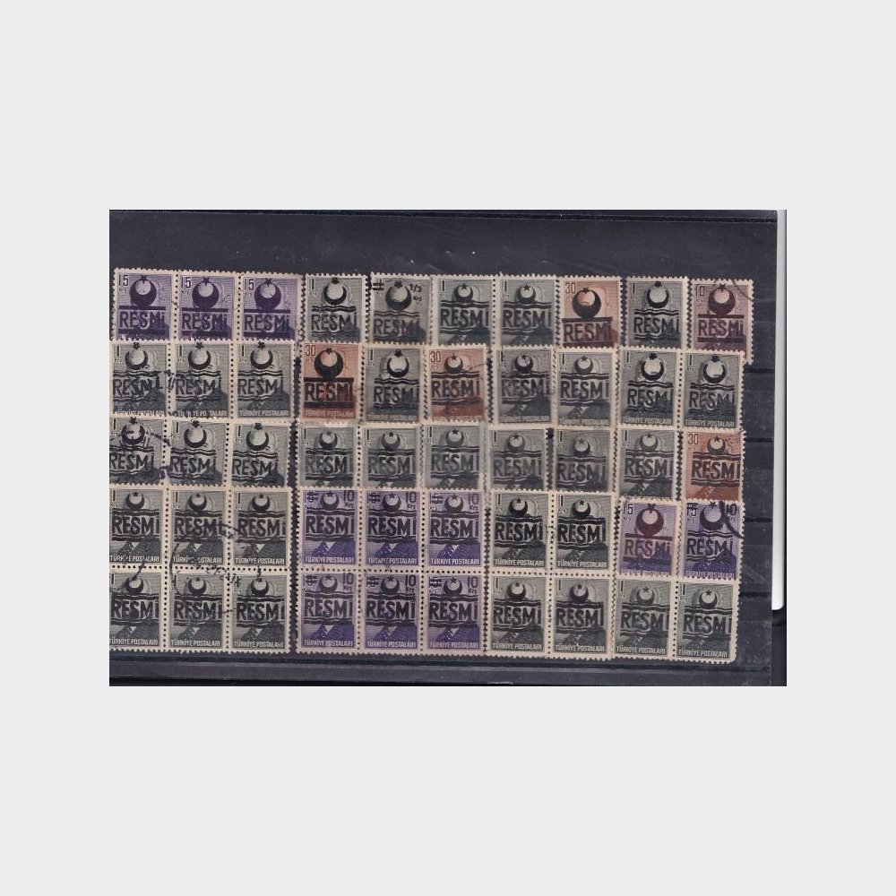 1965 T.C. Resmi Pullar Lotu (Damgalı) | fotokart