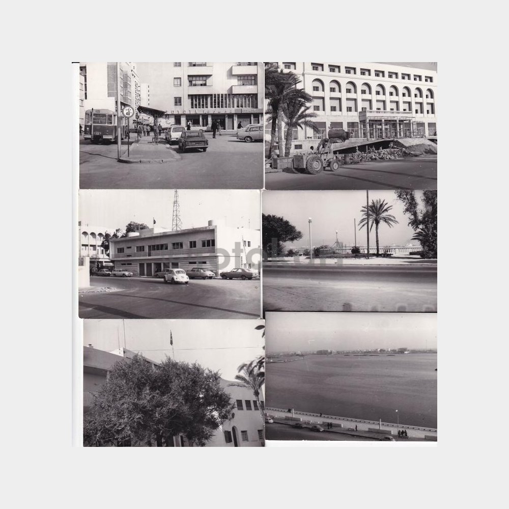 1969 Libya Tripoli ve Bingazi Konulu 23 Adet Fotoğraf | fotokart